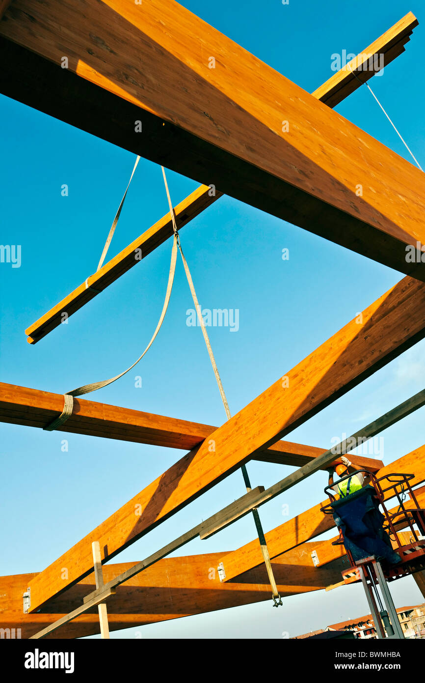 Glulam beam hi-res stock photography and images - Alamy