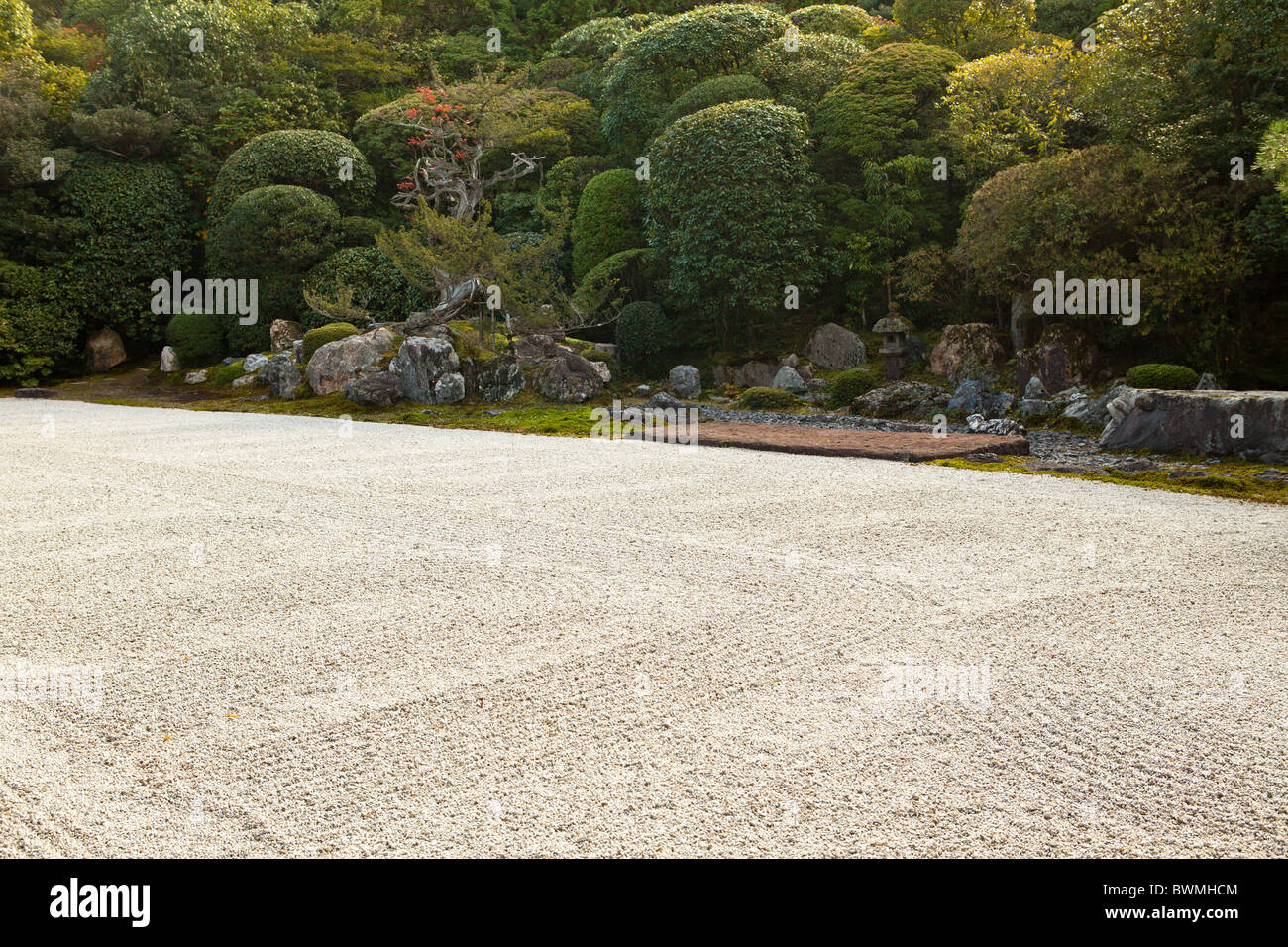 Konchi in garden karesansui garden representing hi-res stock ...