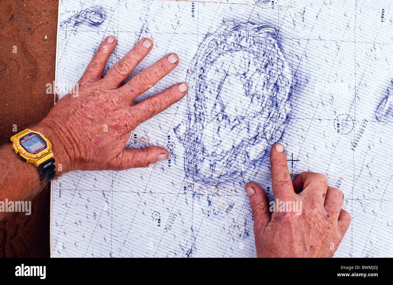 Western australia map hi-res stock photography and images - Alamy