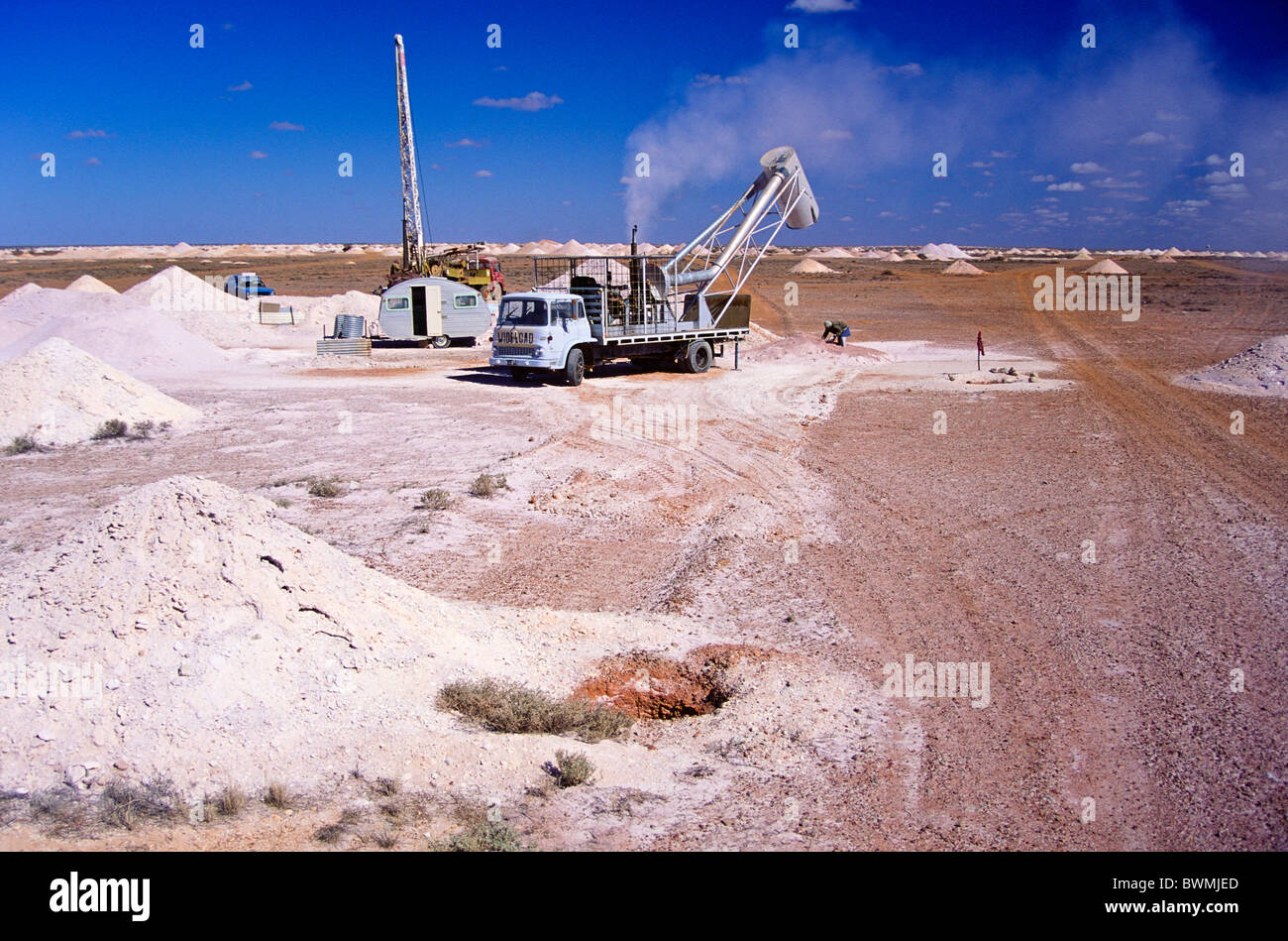 Opal fields Coober Pedy South Australia Stock Photo - Alamy