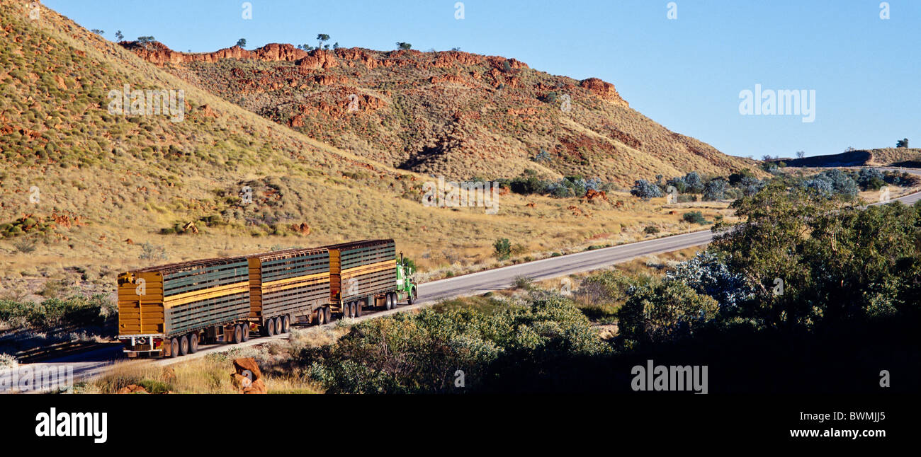 Outback cattle transport hi-res stock photography and images - Alamy