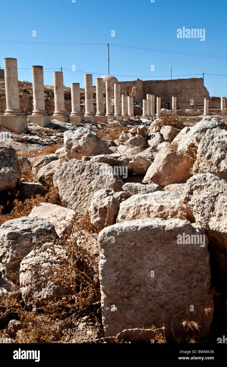 Herodium,The Roman Garden, Pool complex,Judean Desert Israel Stock ...
