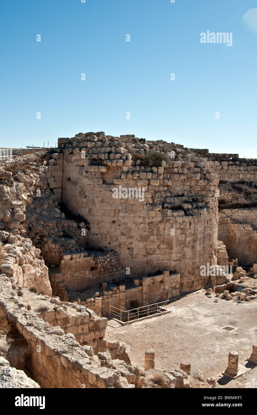 the Mountain Palace and Fortress,Upper Herodium,Judean Desert Israel Stock Photo - Alamy