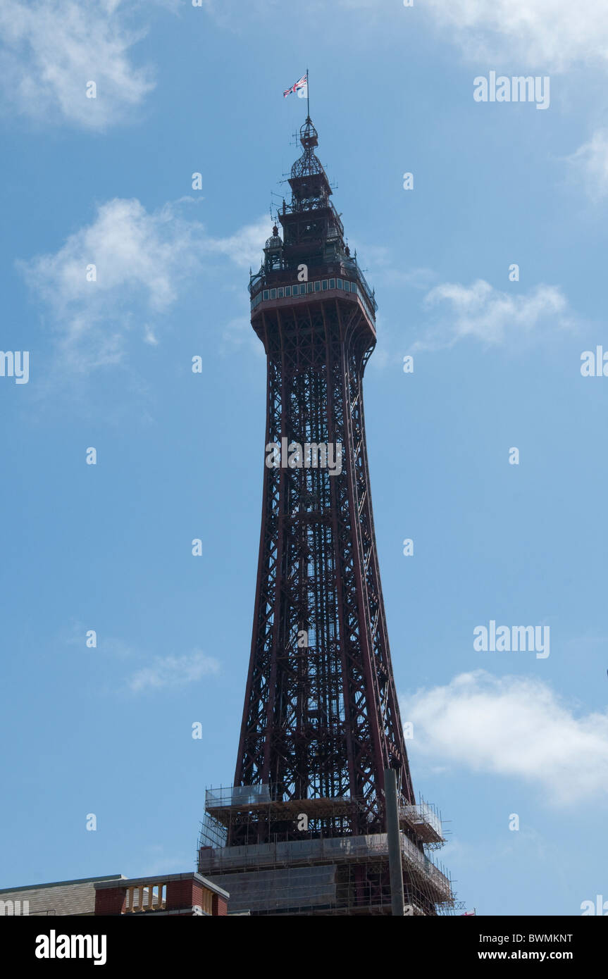 The Famous Tower Complex in Blackpool on the coast of Lancashire in ...