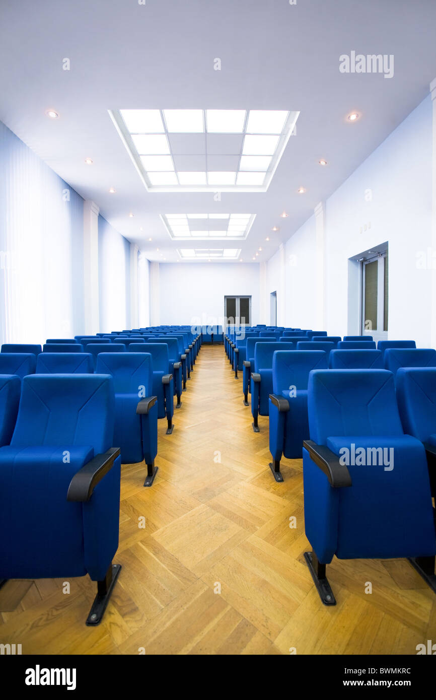 Blue conference background image hi-res stock photography and images ...