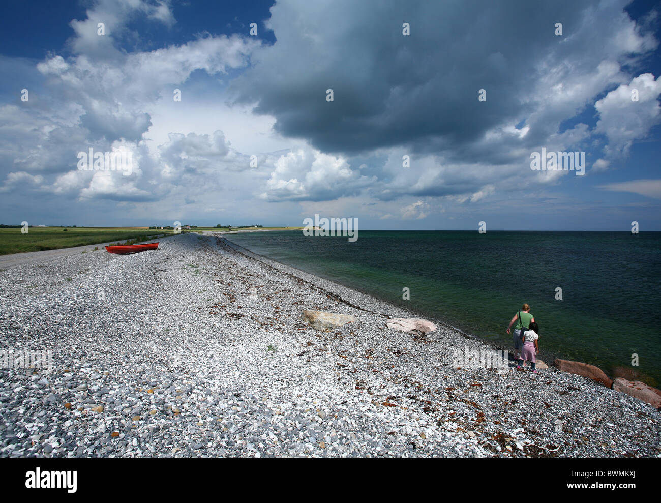 Denmark djursland beach hi-res stock photography and images - Alamy