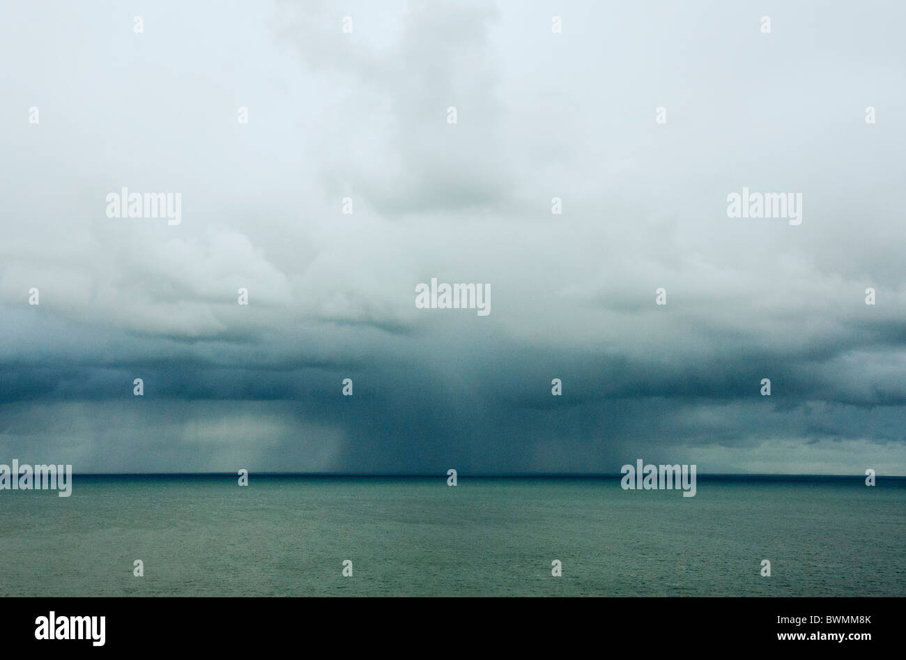 Rain storm at sea hi-res stock photography and images - Alamy