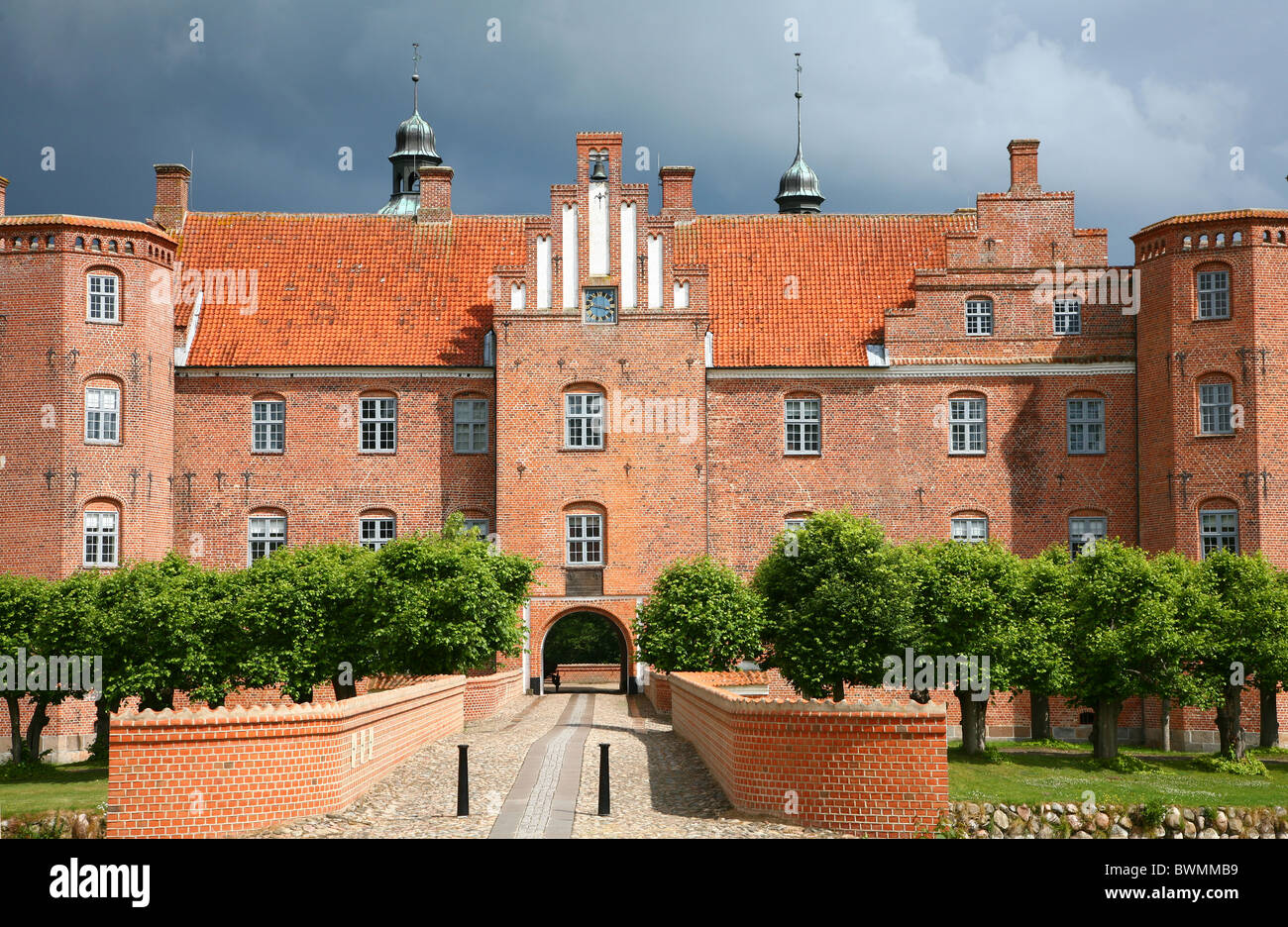 Gammel Estrup museum in Denmark Stock Photo - Alamy