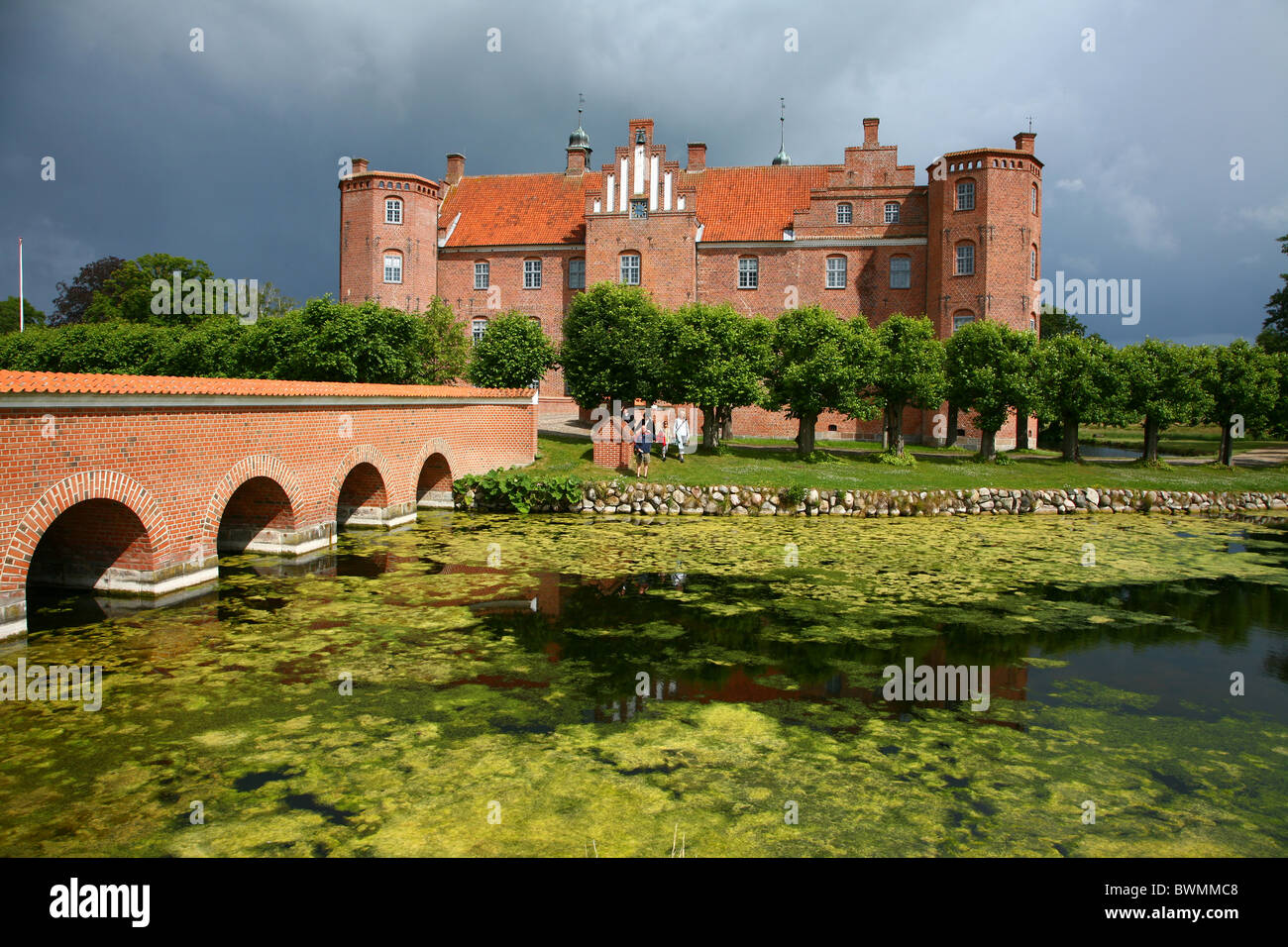 Gammel Estrup museum in Denmark Stock Photo - Alamy