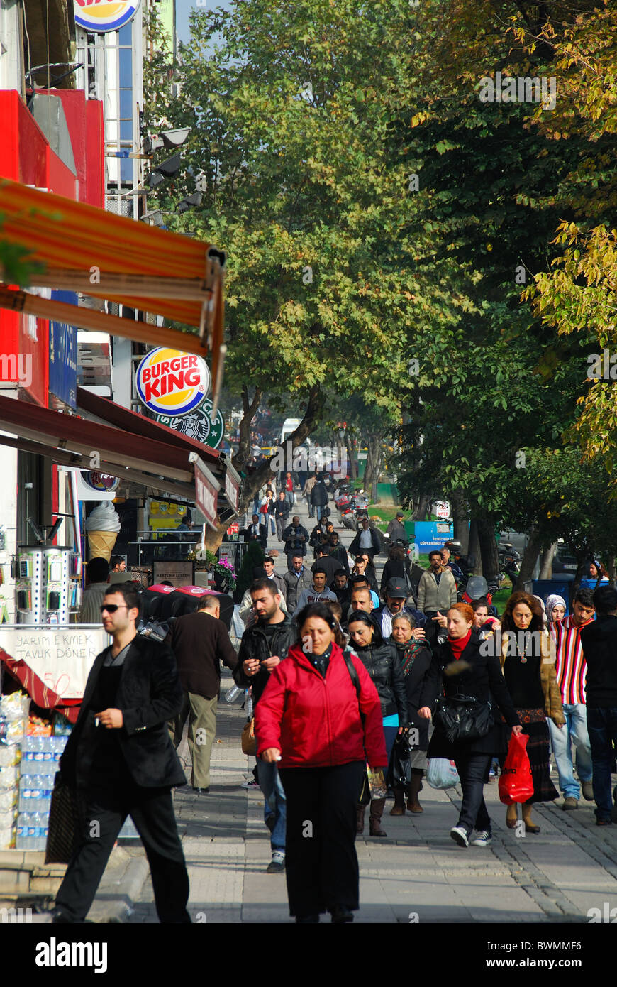 A typical street scene in istanbul hi-res stock photography and images ...
