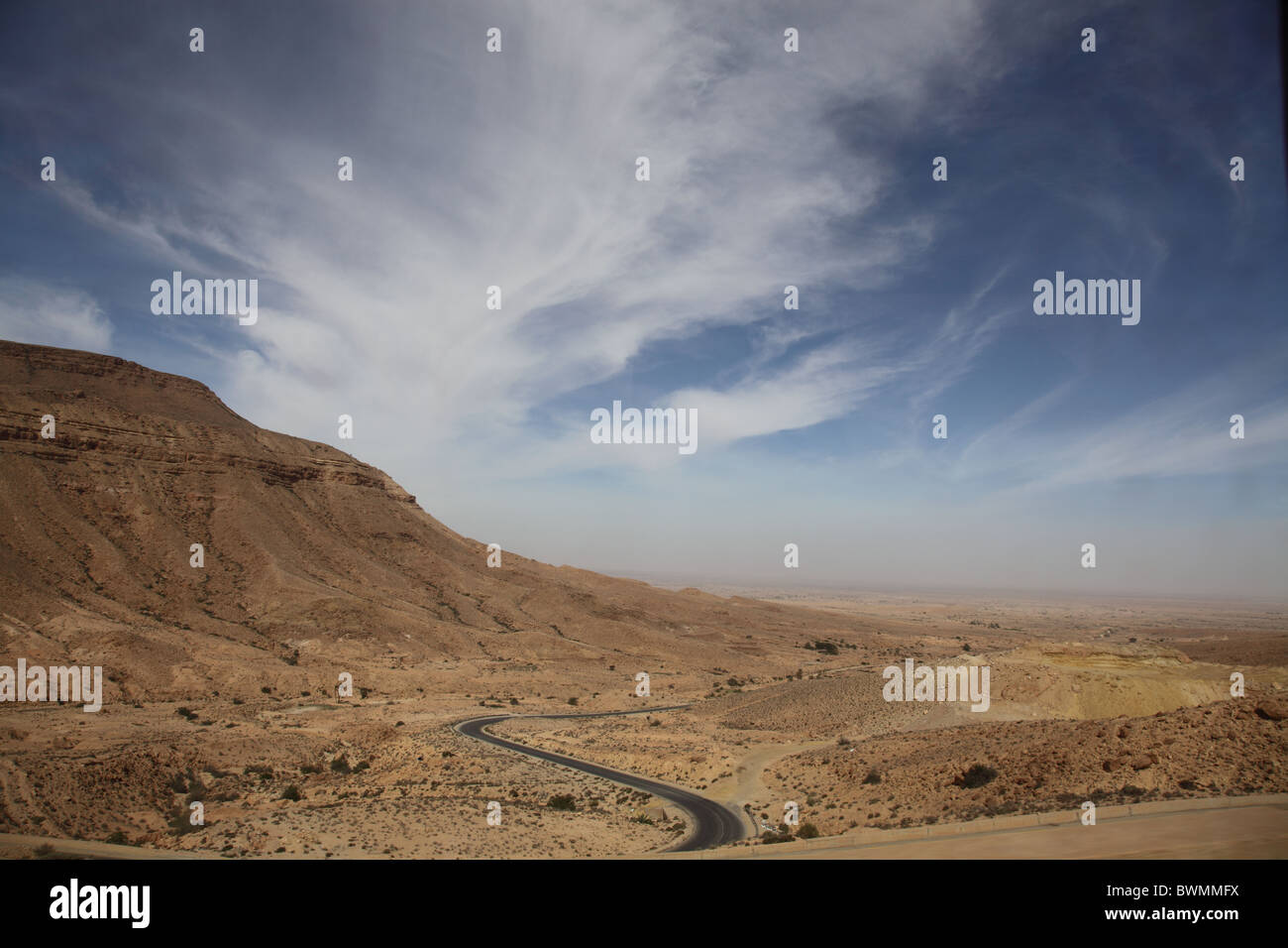 escarpment of western highlands, libya Stock Photo - Alamy