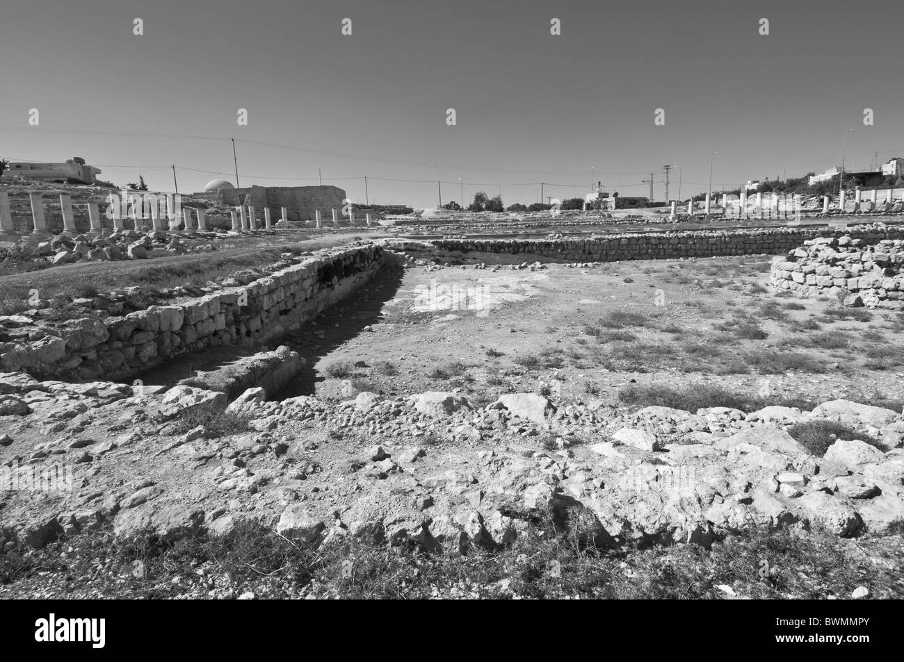 Circular design pool Black and White Stock Photos & Images - Alamy