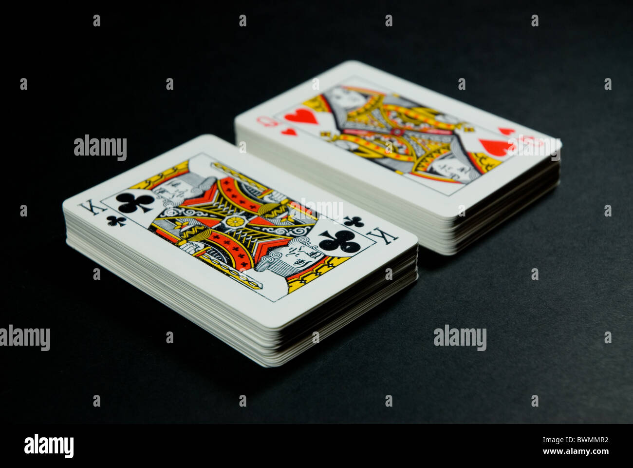 Two decks of cards hi-res stock photography and images - Alamy