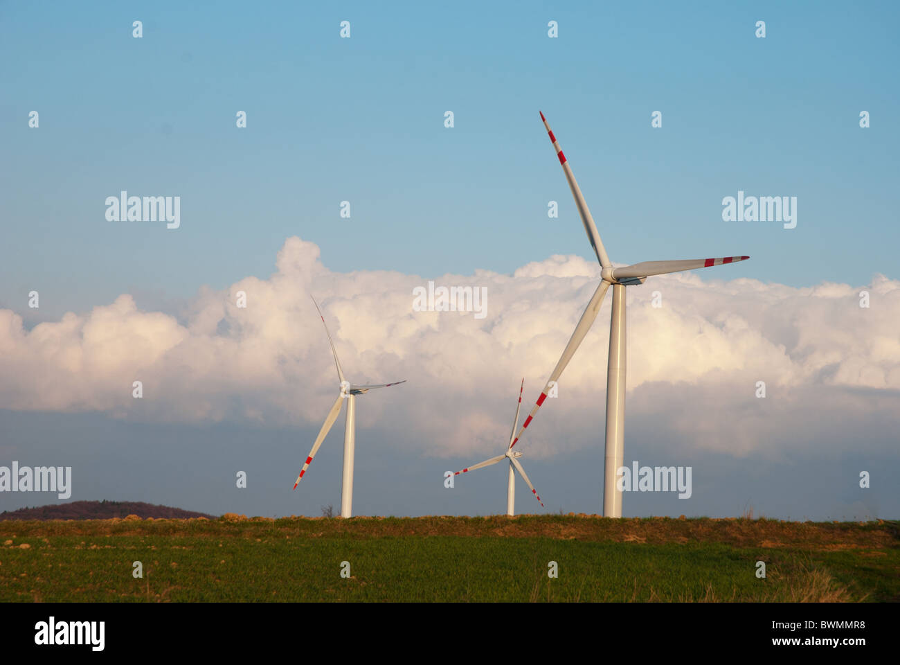 Wind Power Generators Stock Photo - Alamy