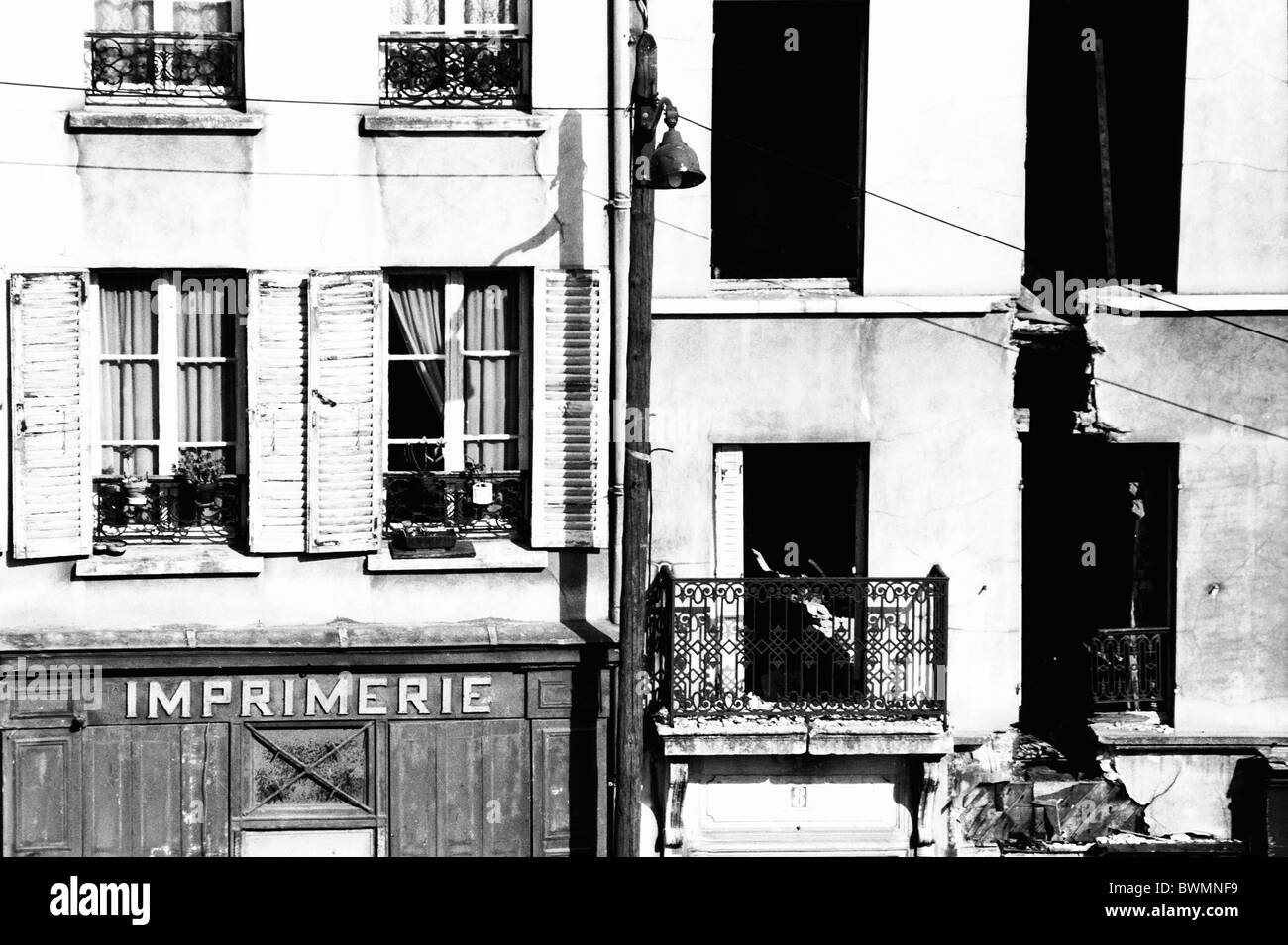 Window shutters of a demolished building Stock Photo - Alamy