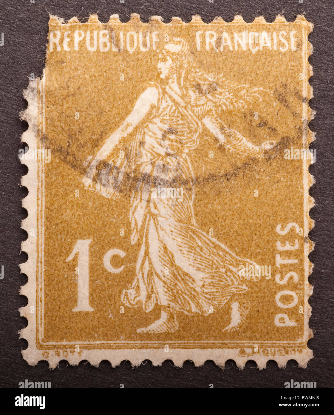 France stamp hi-res stock photography and images - Alamy