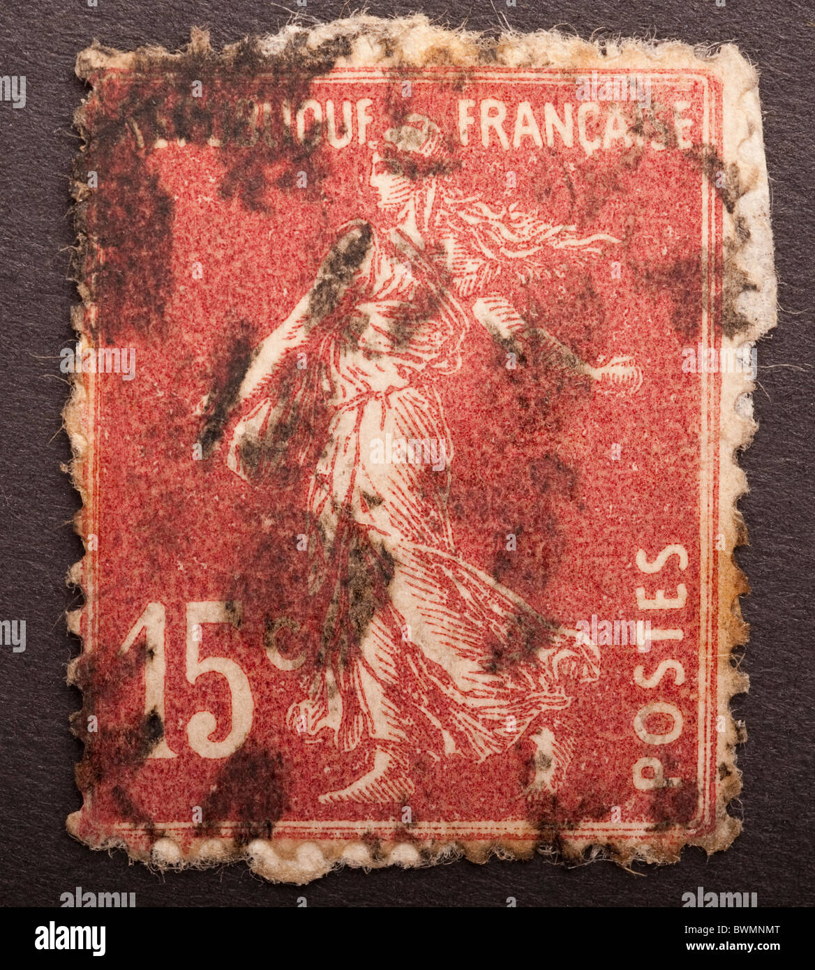 Postage stamp france hi-res stock photography and images - Alamy