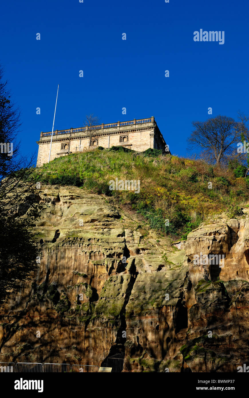 Nottingham castle england uk Stock Photo - Alamy