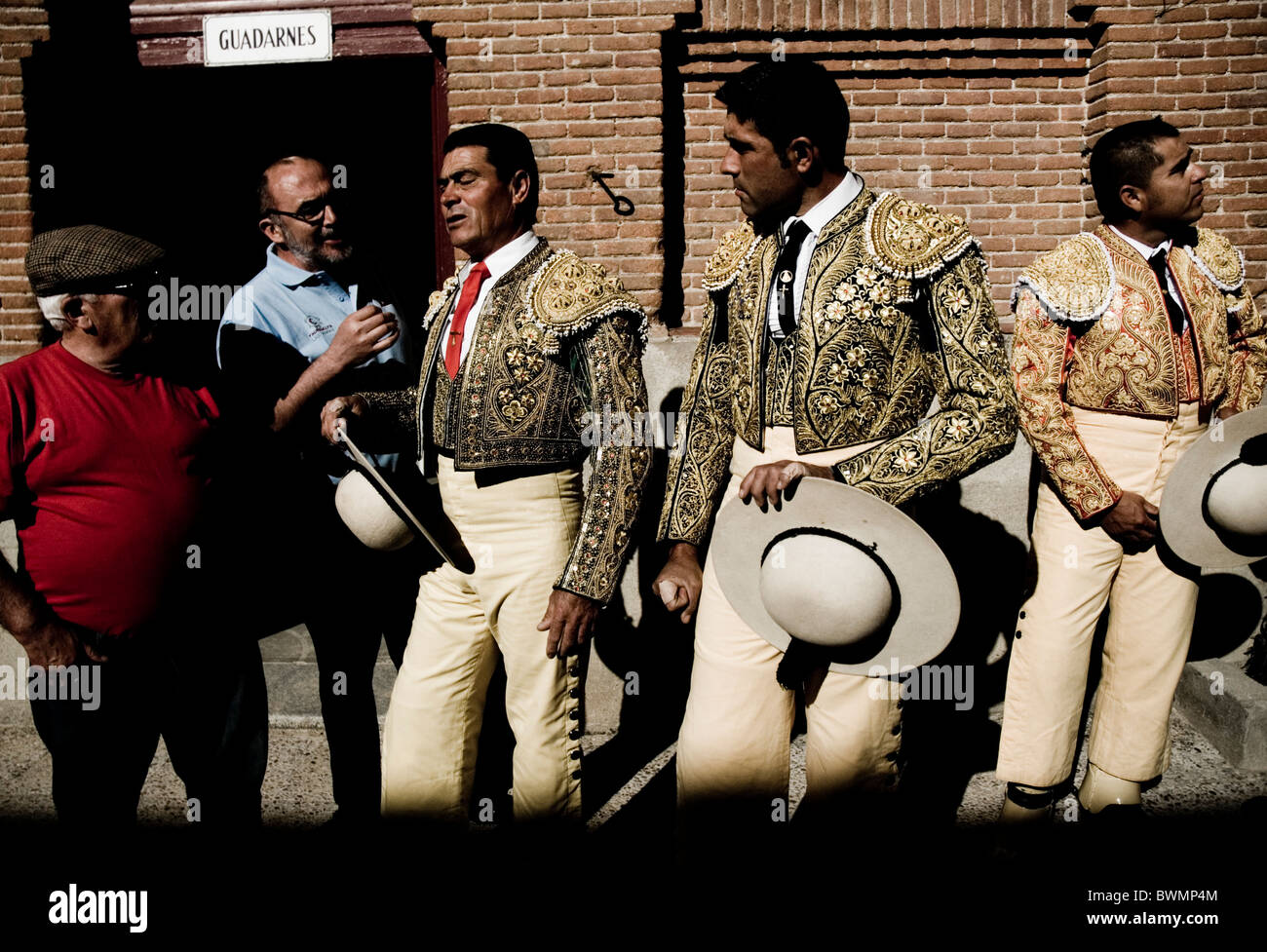 Bullfight in Las Ventas bullring. Madrid . Spain . Picadores picador ...