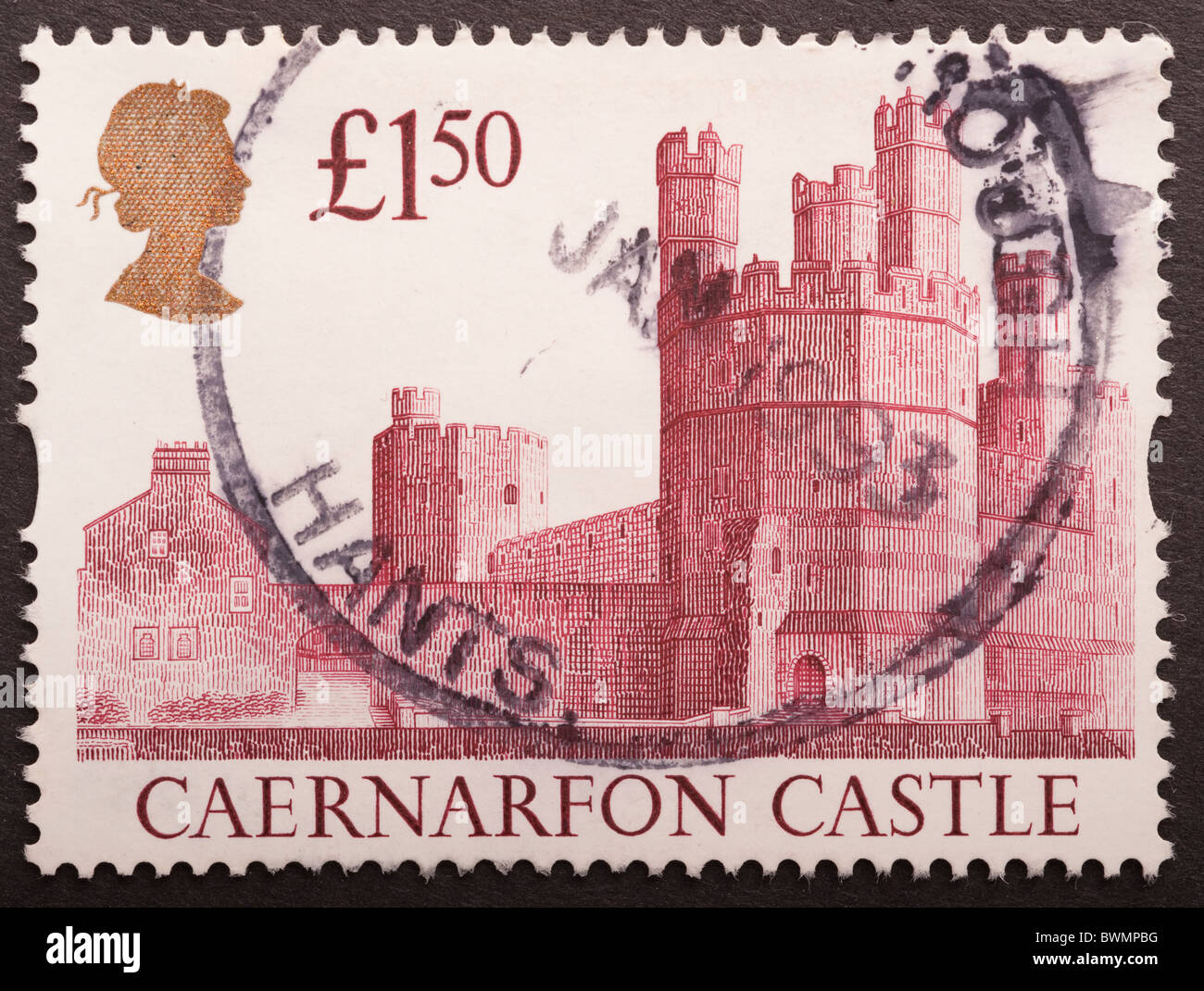 United Kingdom High Value Definitive Postage Stamp £1.50 Stock Photo ...