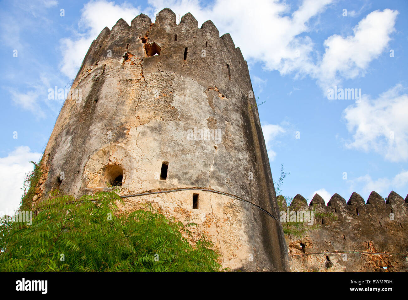 Siyu Fort, Siyu, Pate Island near Lamu Island, Kenya Stock Photo - Alamy