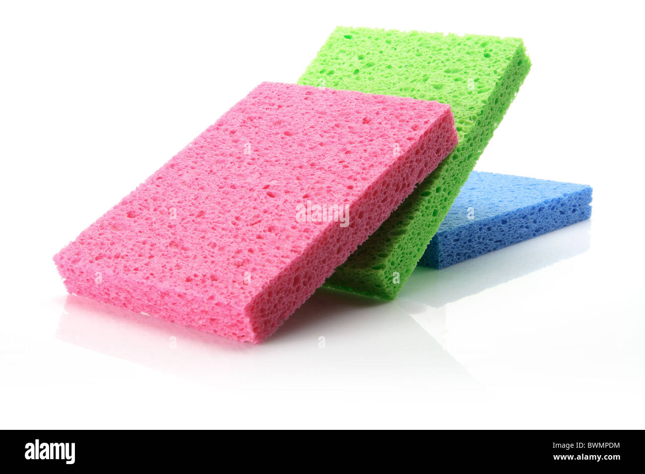 Household sponges Cut Out Stock Images & Pictures - Alamy