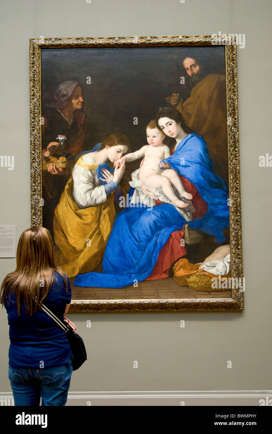 The Holy Family with Saints Anne and Catherine of Alexandria, 1648 ...