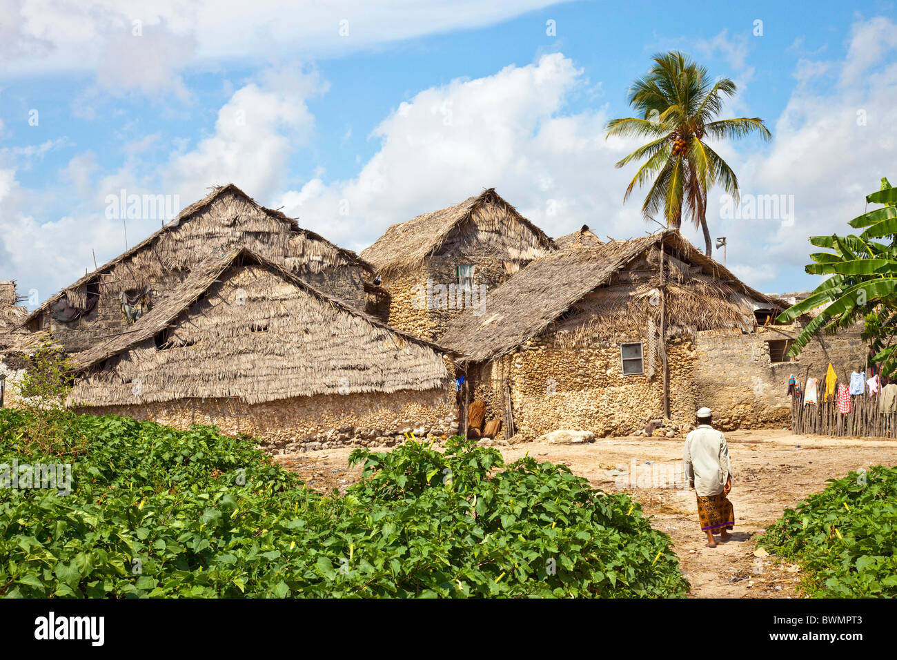 Pate Town, Pate Island near Lamu Island, Kenya Stock Photo - Alamy