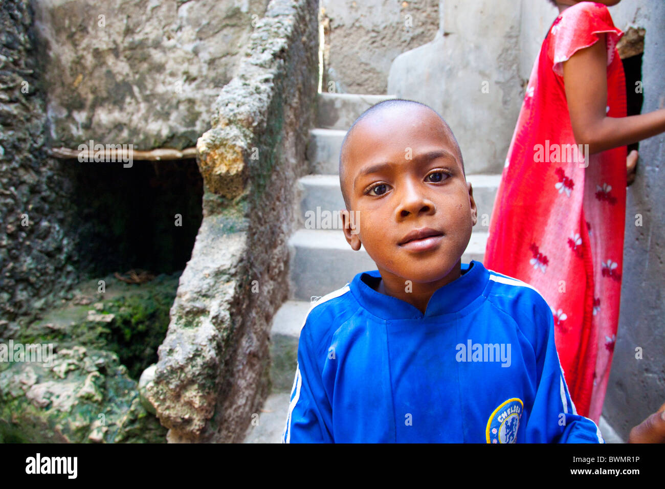 Young boy, Pate Town, Pate Island near Lamu Island, Kenya Stock Photo ...