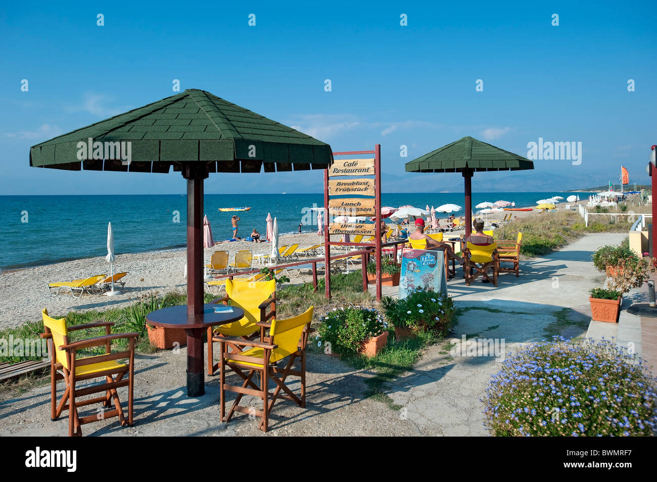 Acharavi Beach, Corfu, Greece Stock Photo: 33034267 - Alamy