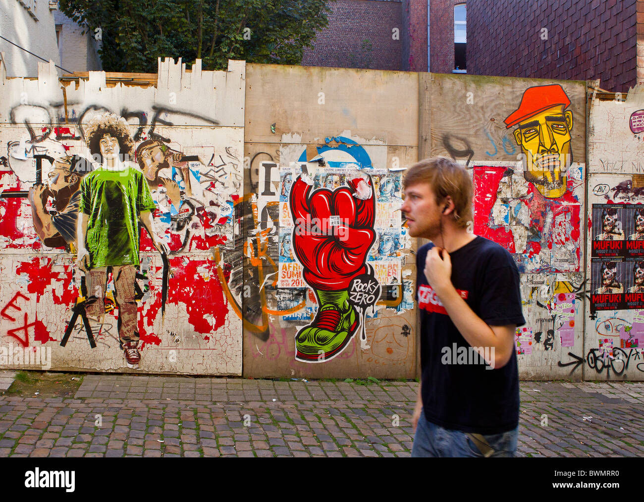 Political hoarding hi-res stock photography and images - Alamy