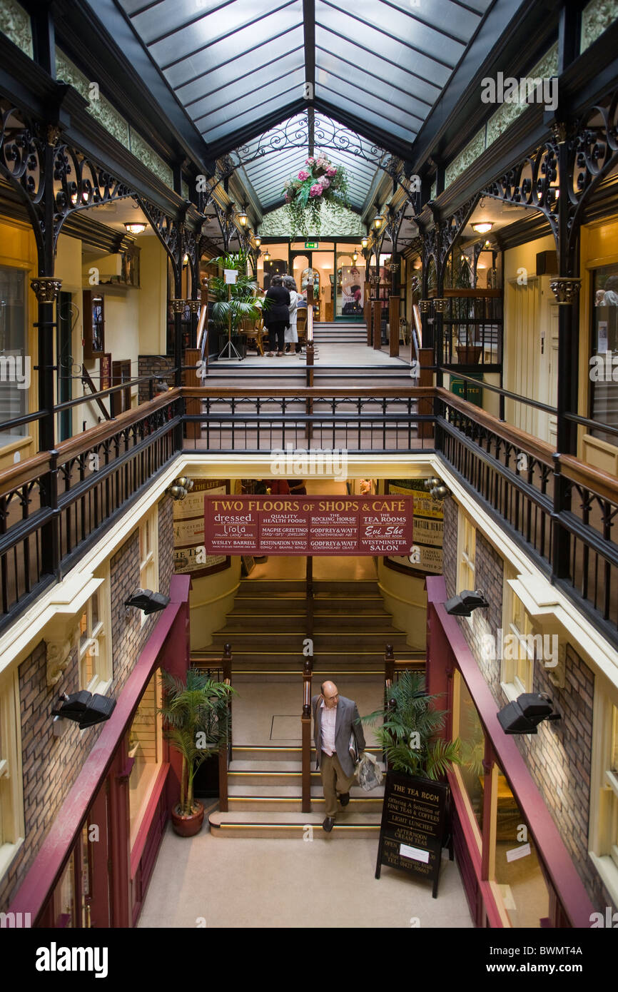 Westminster Arcade Harrogate Stock Photo - Alamy