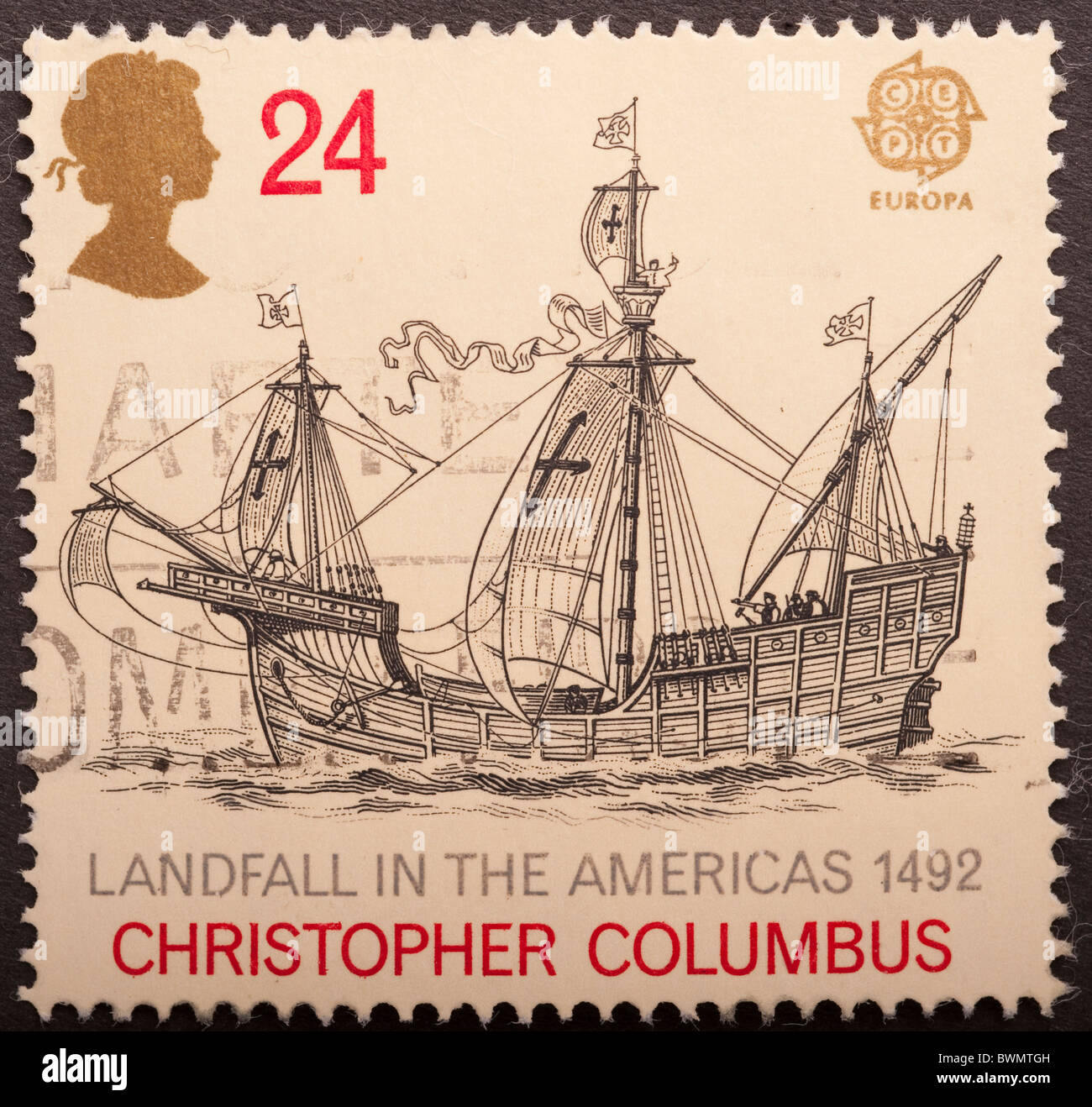 United Kingdom Commemorative Stamp, 24 p Stock Photo - Alamy