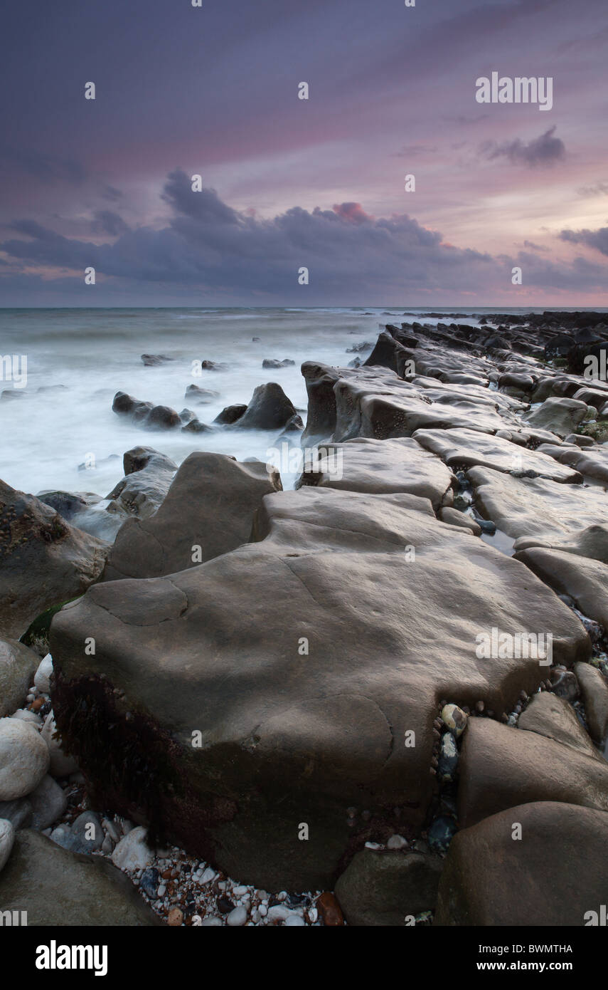 Cow Gap near Beachy Head in East Sussex, England, UK Stock Photo - Alamy