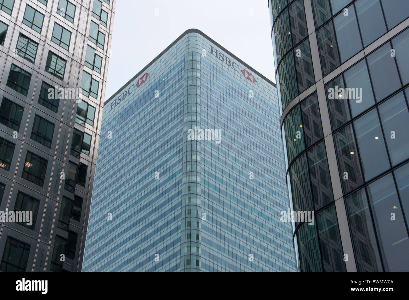 The HSBC tower, Canary Wharf, Docklands, London, England, UK Stock Photo - Alamy