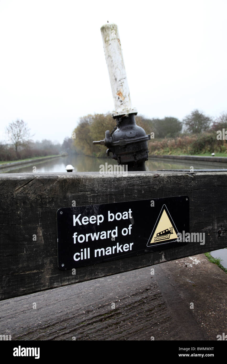 Canal warning sign hi-res stock photography and images - Alamy