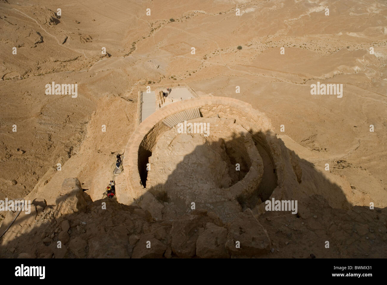 Herod palace in masada hi-res stock photography and images - Alamy