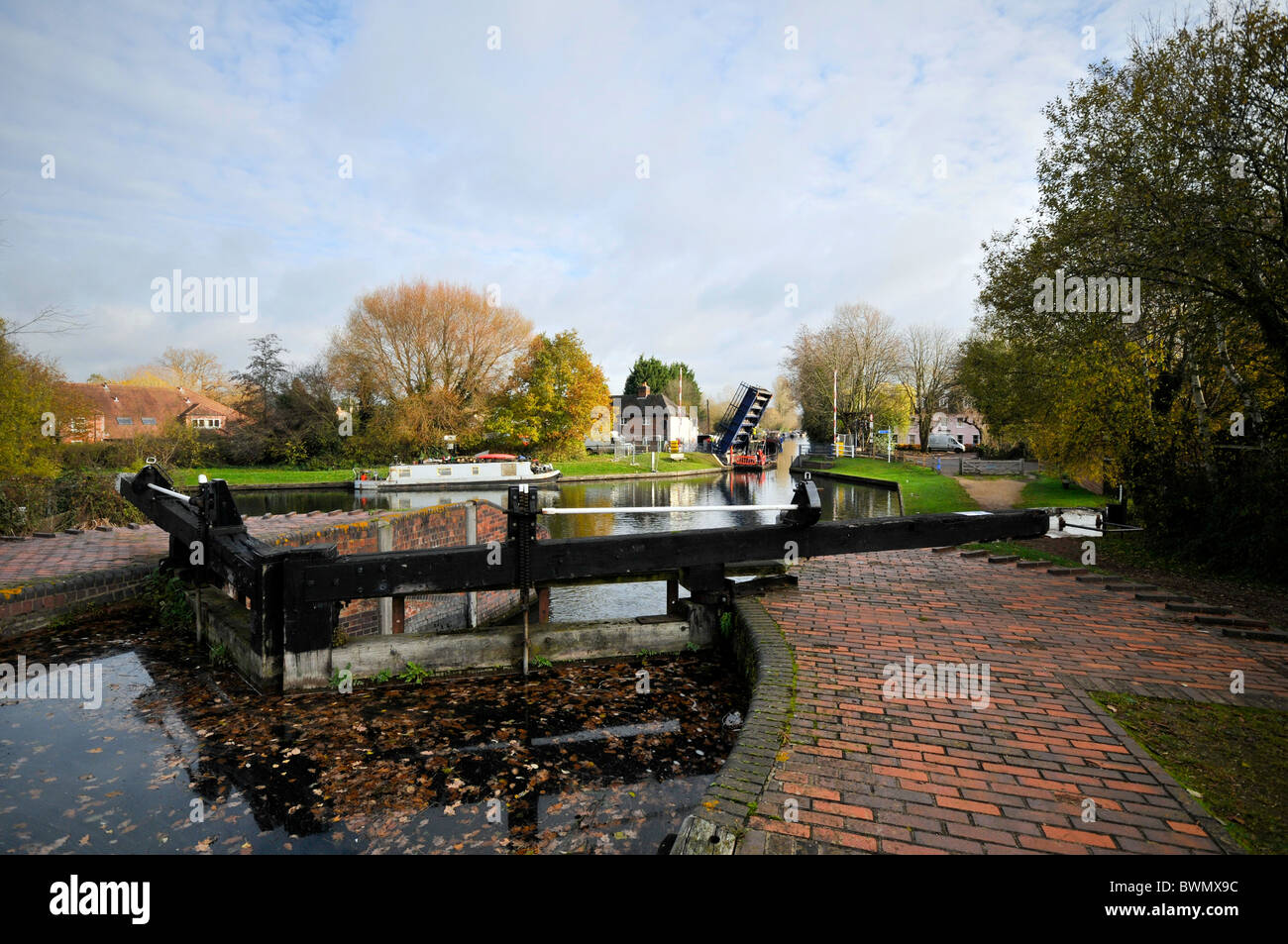 Padworth lock hi-res stock photography and images - Alamy