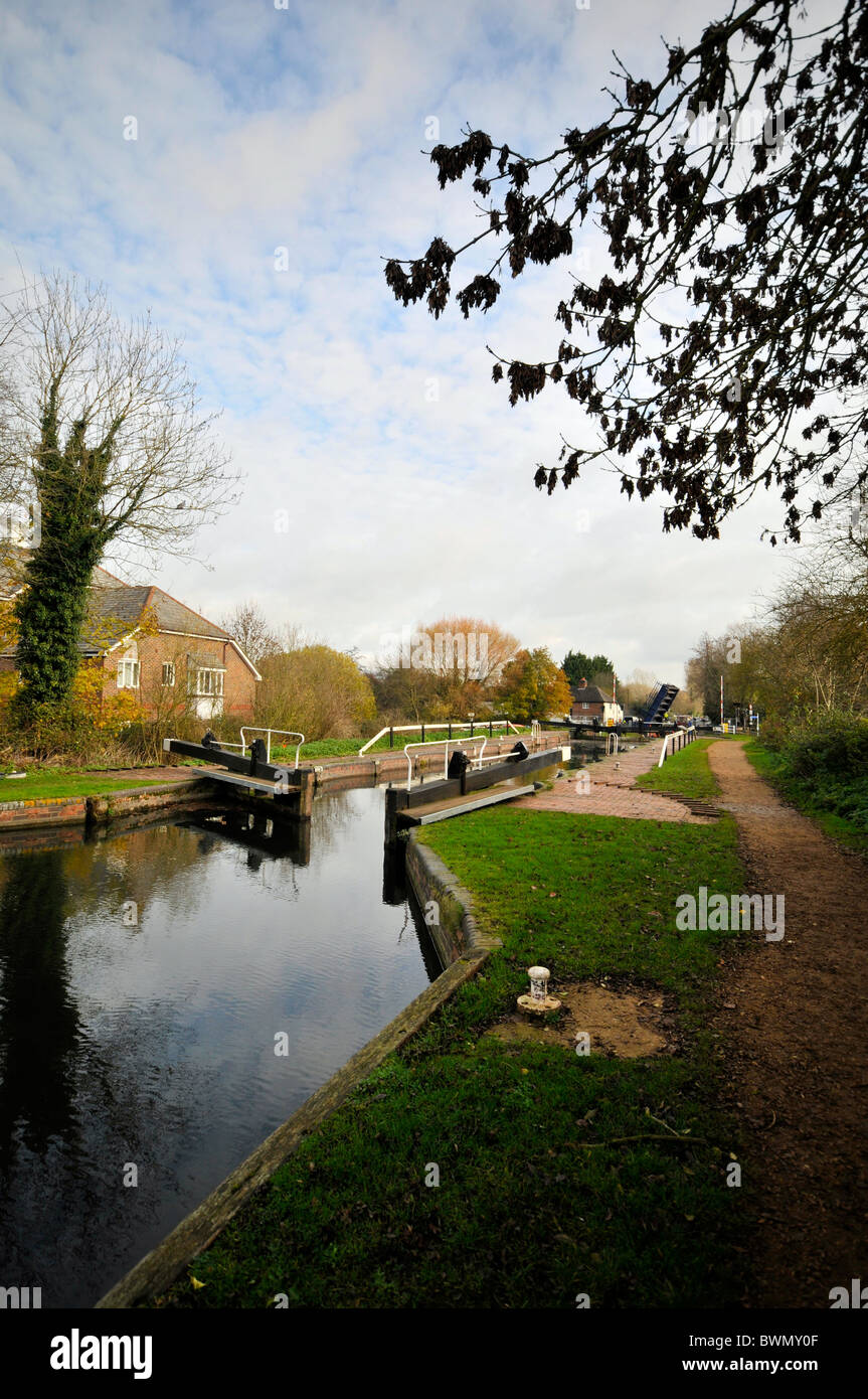 Padworth lock hi-res stock photography and images - Alamy