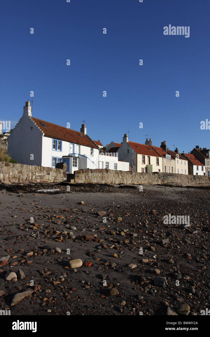 Pittenweem waterfront at low tide Fife Scotland November 2010 Stock ...