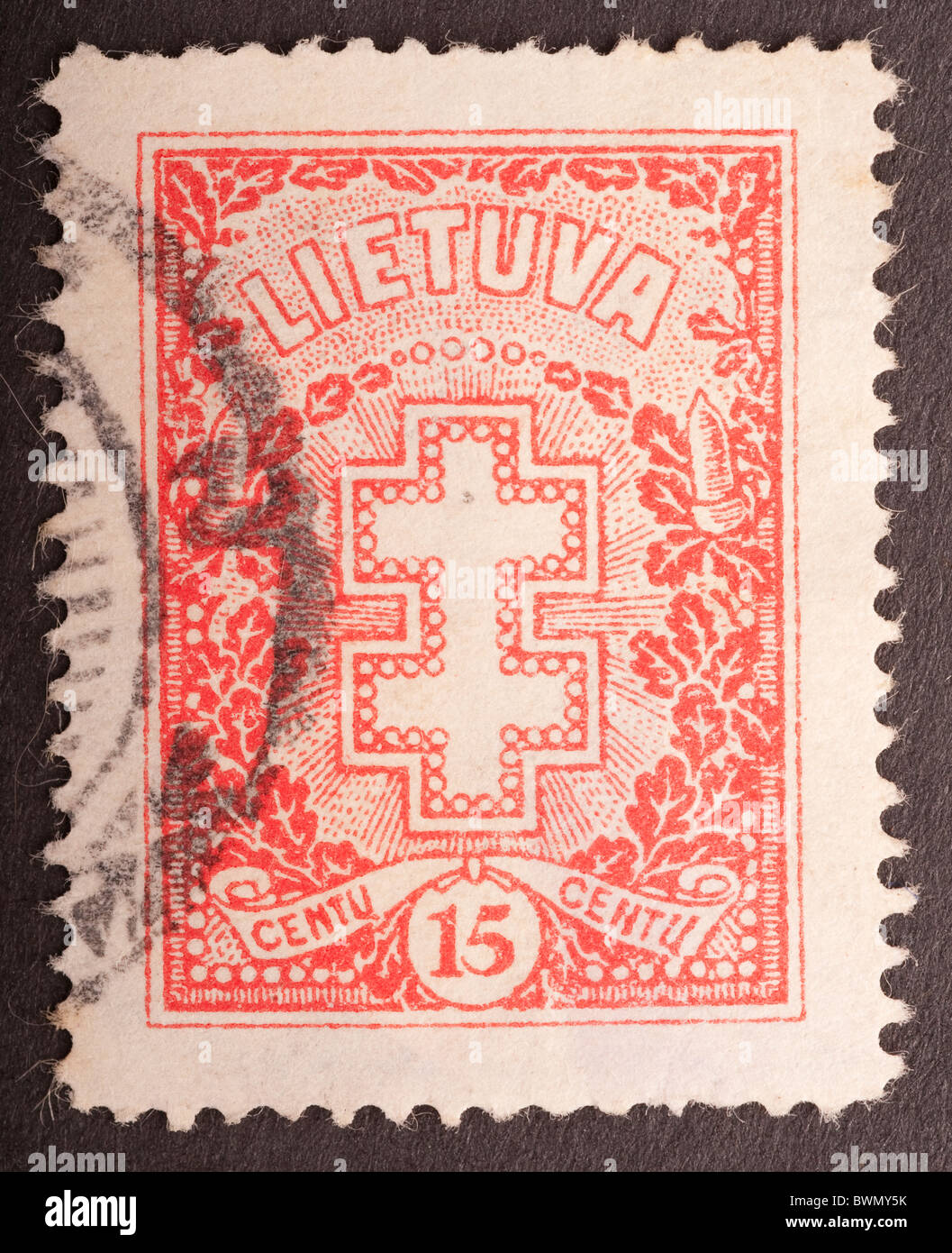 Lithuanian Postage Stamp High Resolution Stock Photography and Images ...