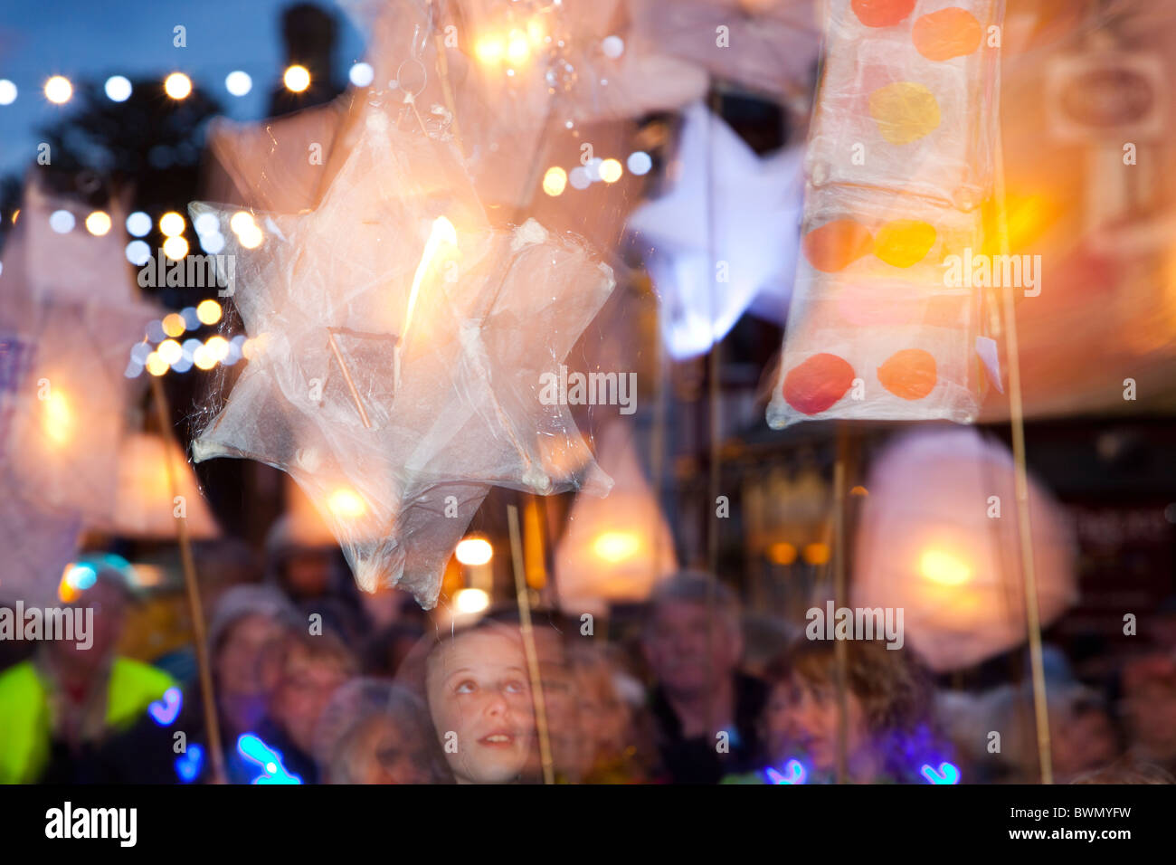 Children candle procession hi-res stock photography and images - Alamy