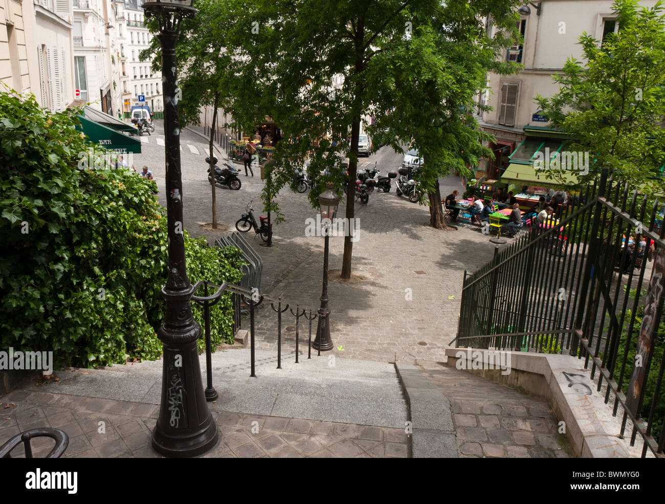 Steps in paris High Resolution Stock Photography and Images - Alamy