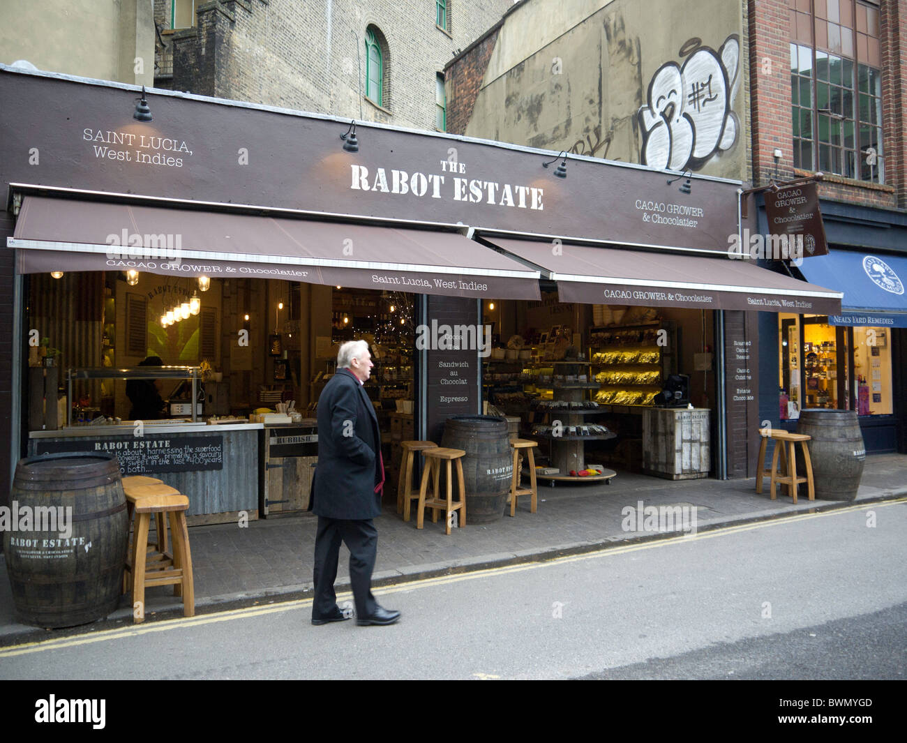 Rabot Estate, chocolate shop, Borough market, London Stock Photo - Alamy