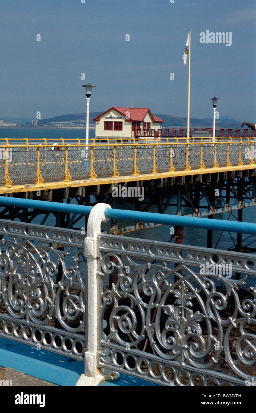 Mumbles Pier in Swansea, Wales, UK Stock Photo - Alamy