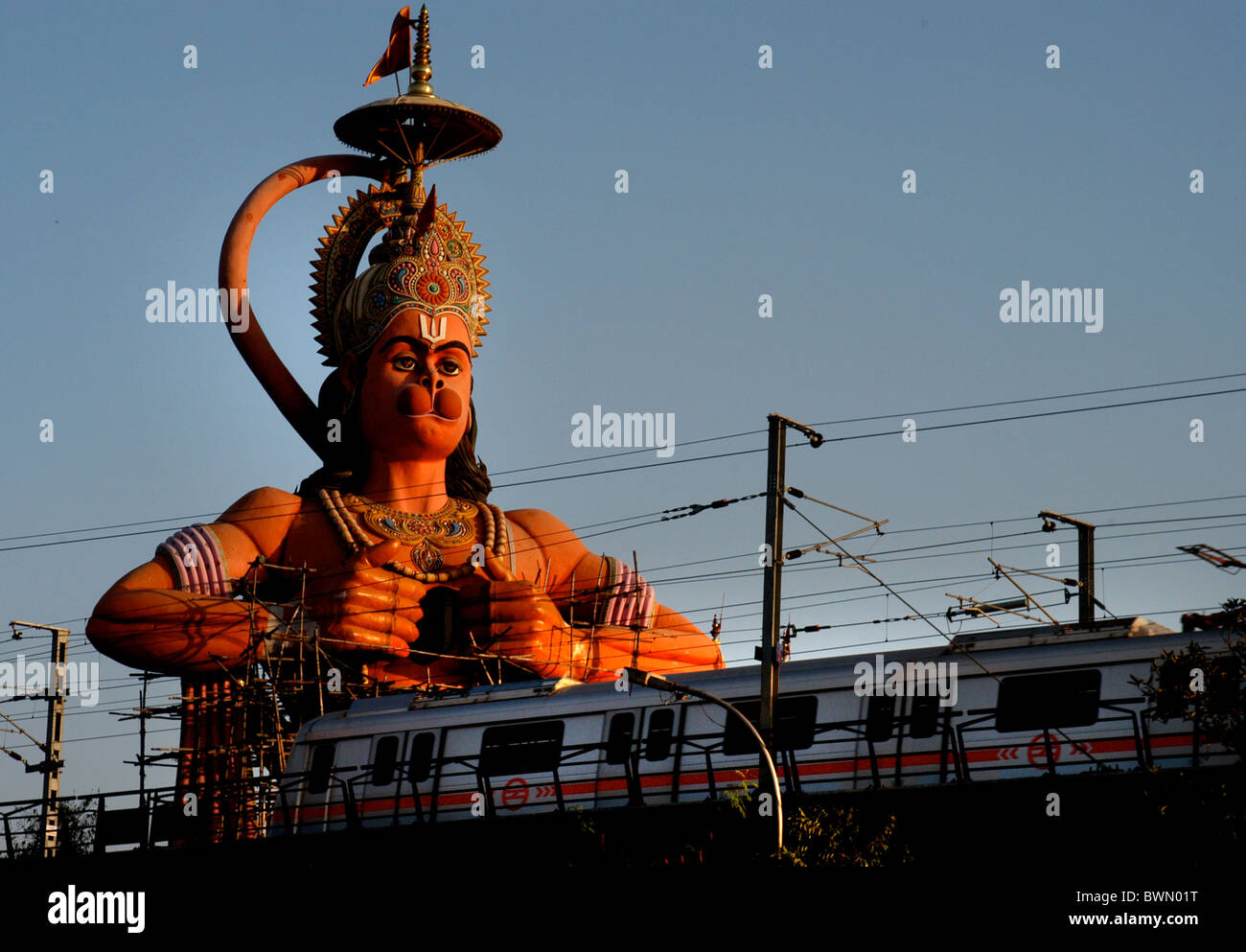 monkey god india Stock Photo - Alamy