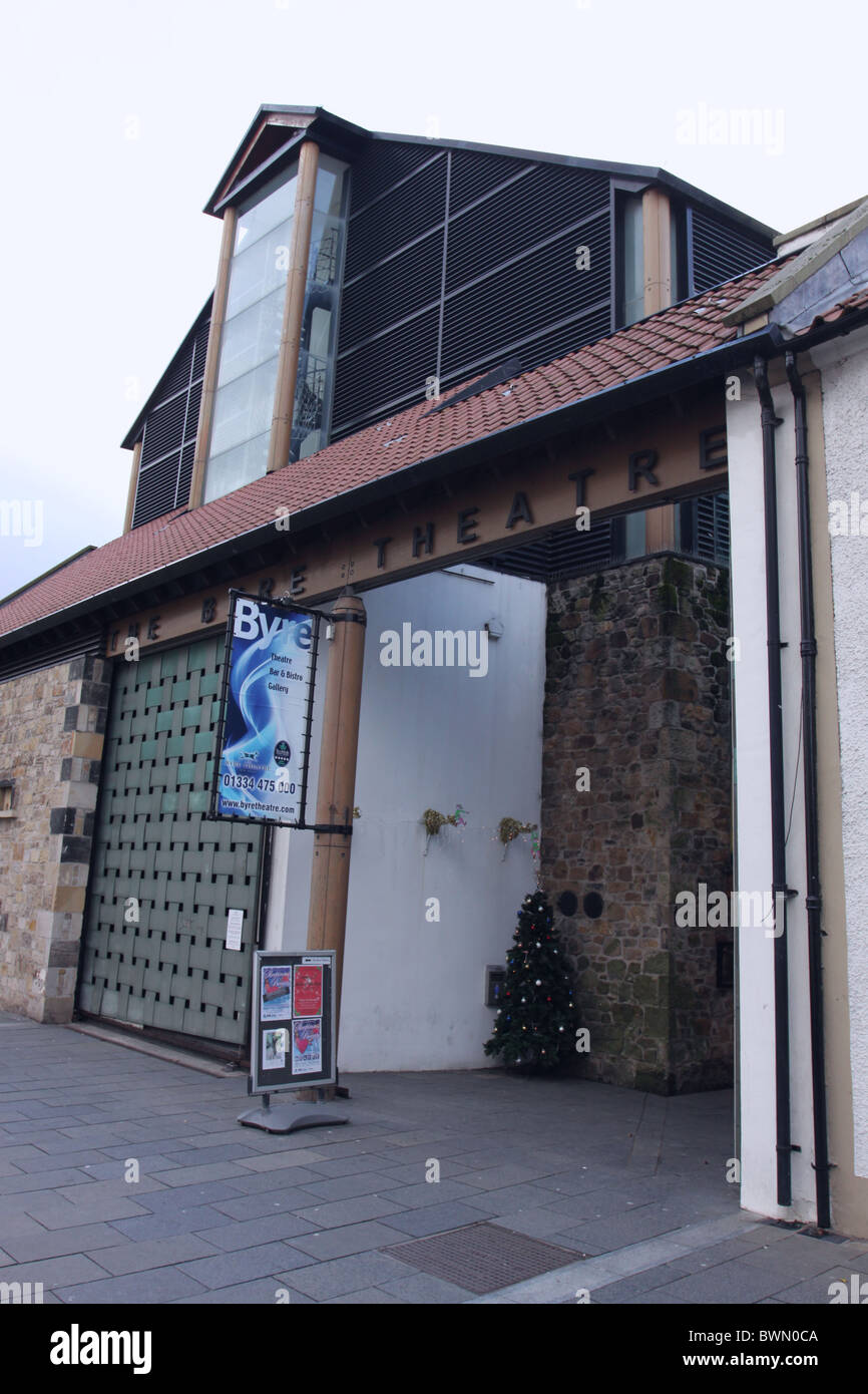 exterior of The Byre Theatre St Andrews Scotland November 2010 Stock ...