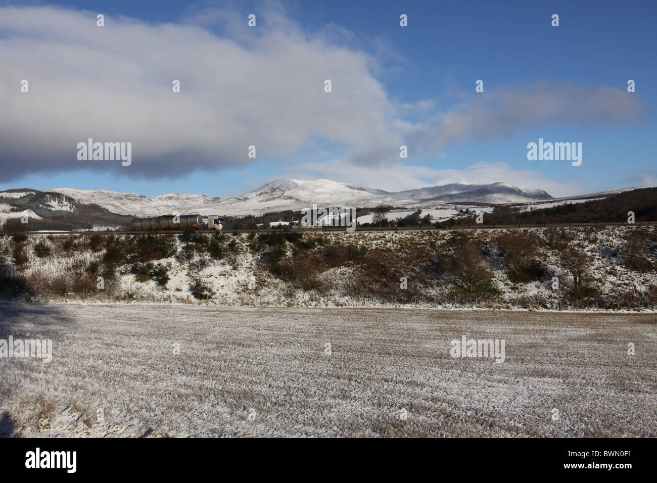 A9 scotland snow hi-res stock photography and images - Alamy