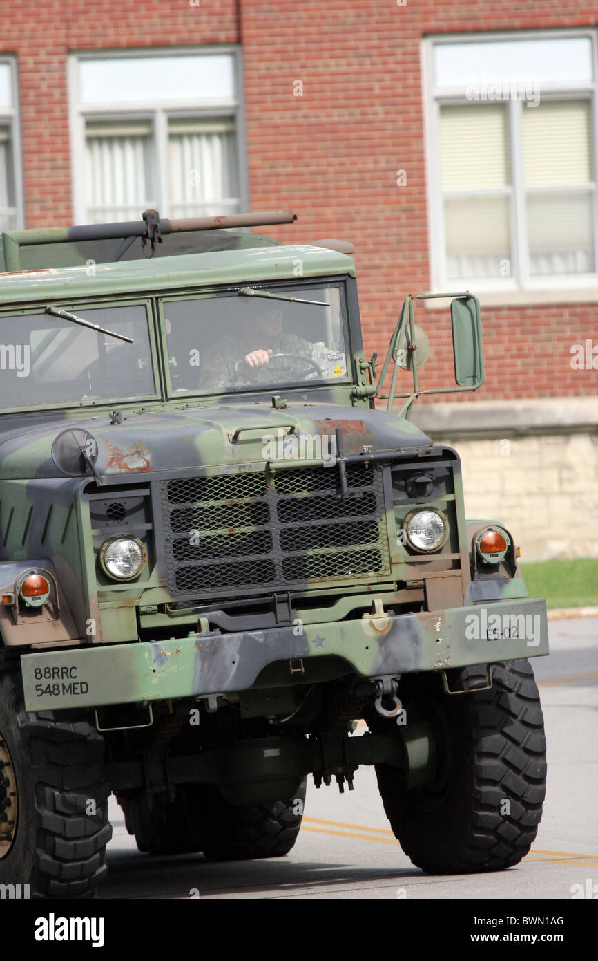 An American army vehicle truck Stock Photo - Alamy