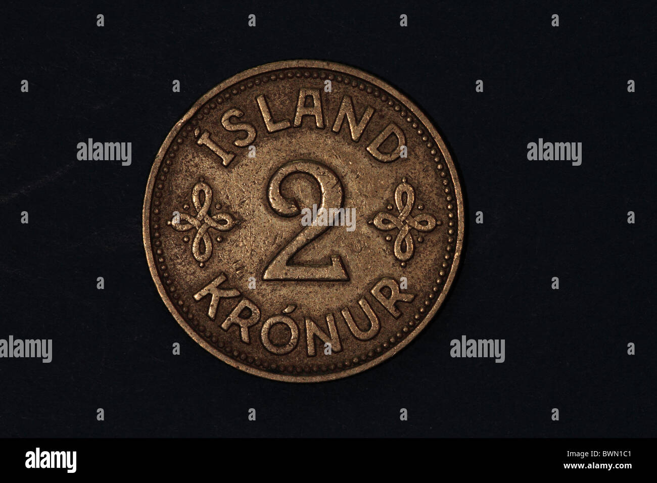 Coin money iceland icelandic hi-res stock photography and images - Alamy